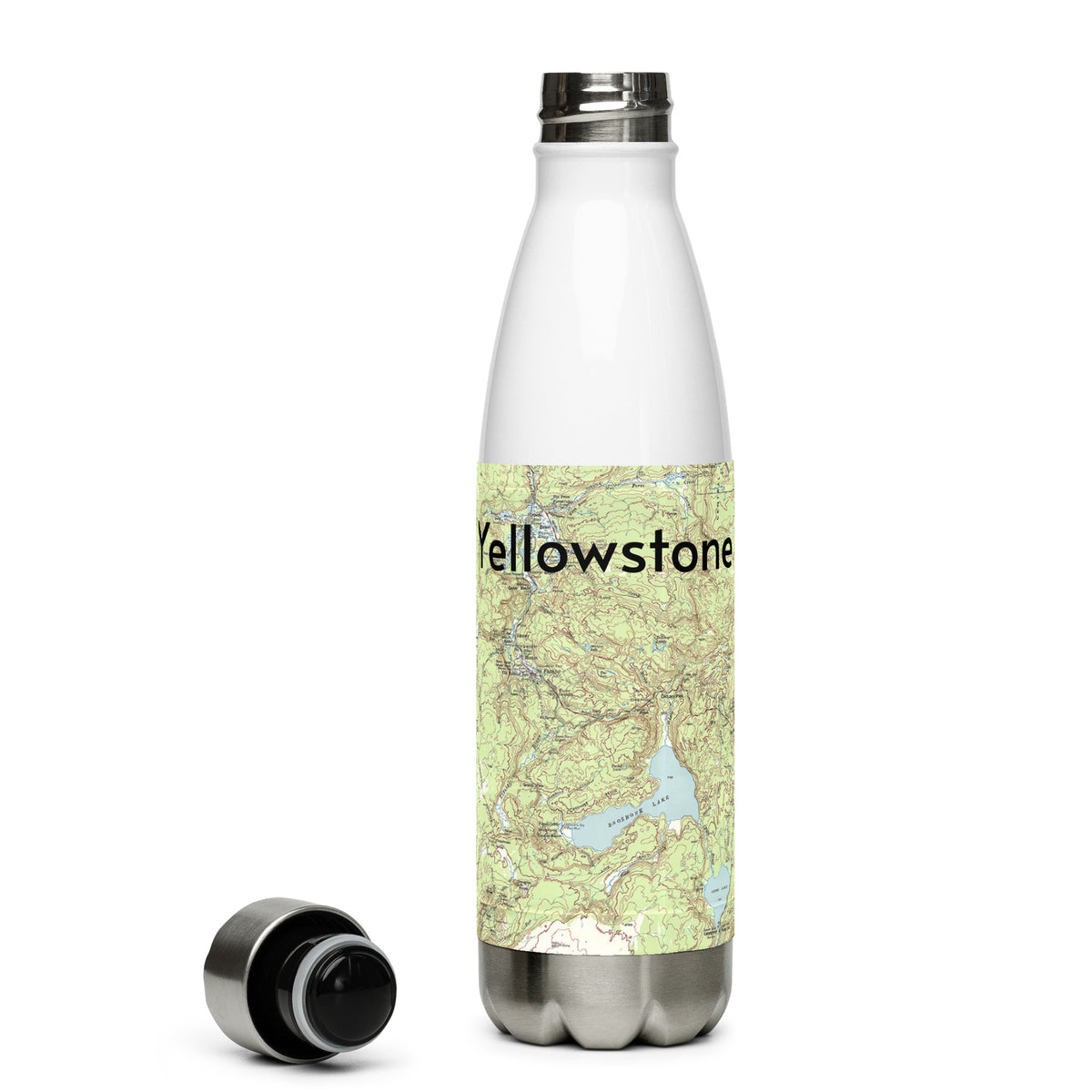 Yellowstone Lake Special Stainless Steel Water Bottle – True Earth Wear